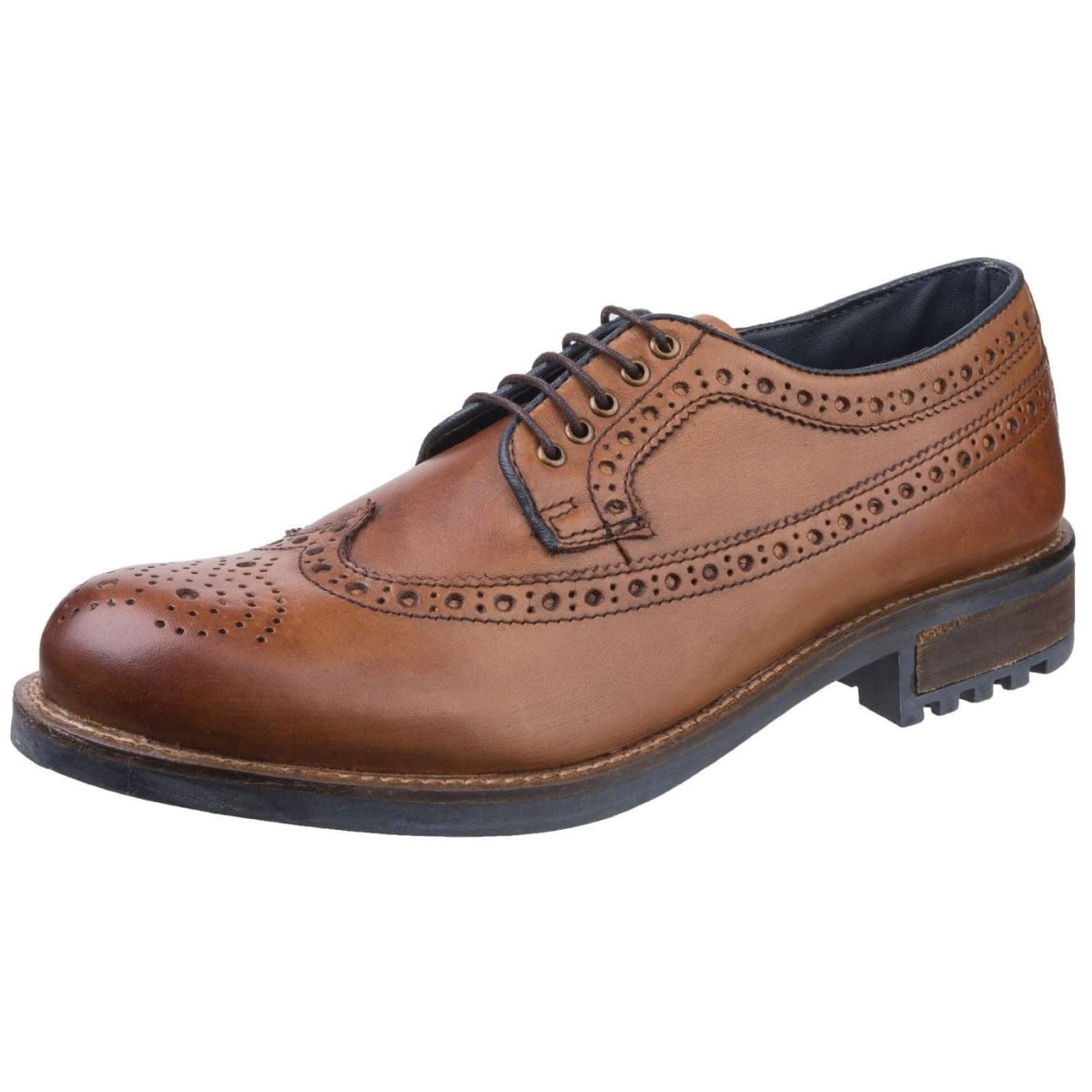 Cotswold Poplar Camel Mens Leather Shoes – Top Brand Shoes